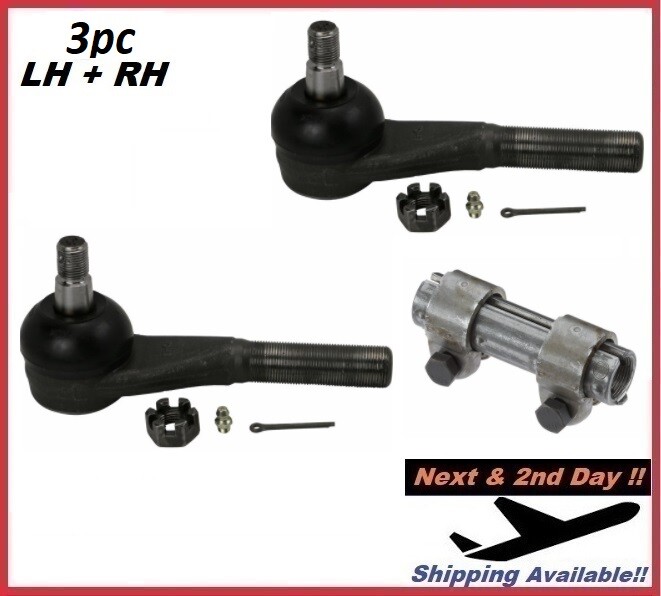 For GMC -MOOG Drag Link & Adjusting Sleeve SET Inner ES2027L ES362S ...