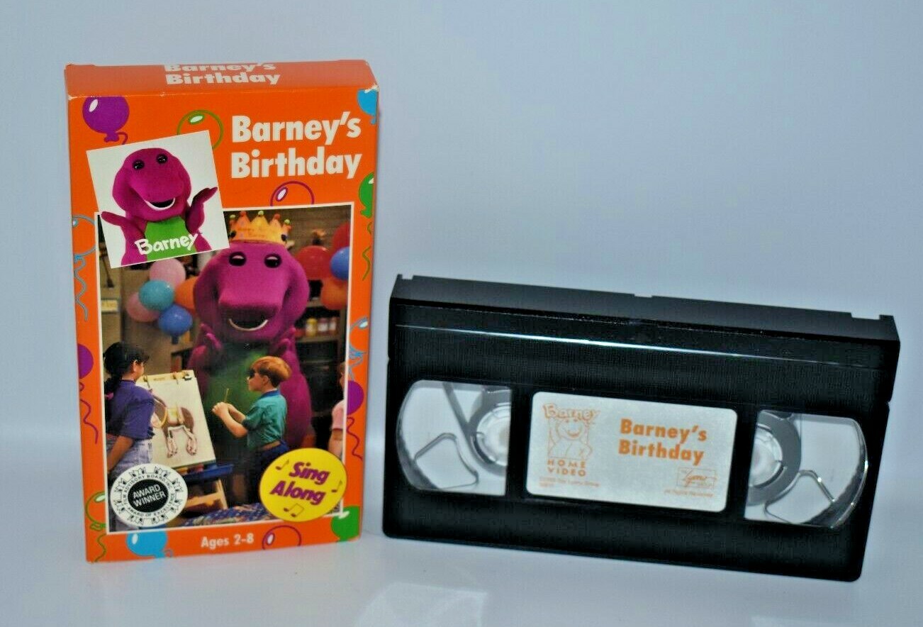 1992 Barney The Purple Dinosaur - Barney's | Grelly USA