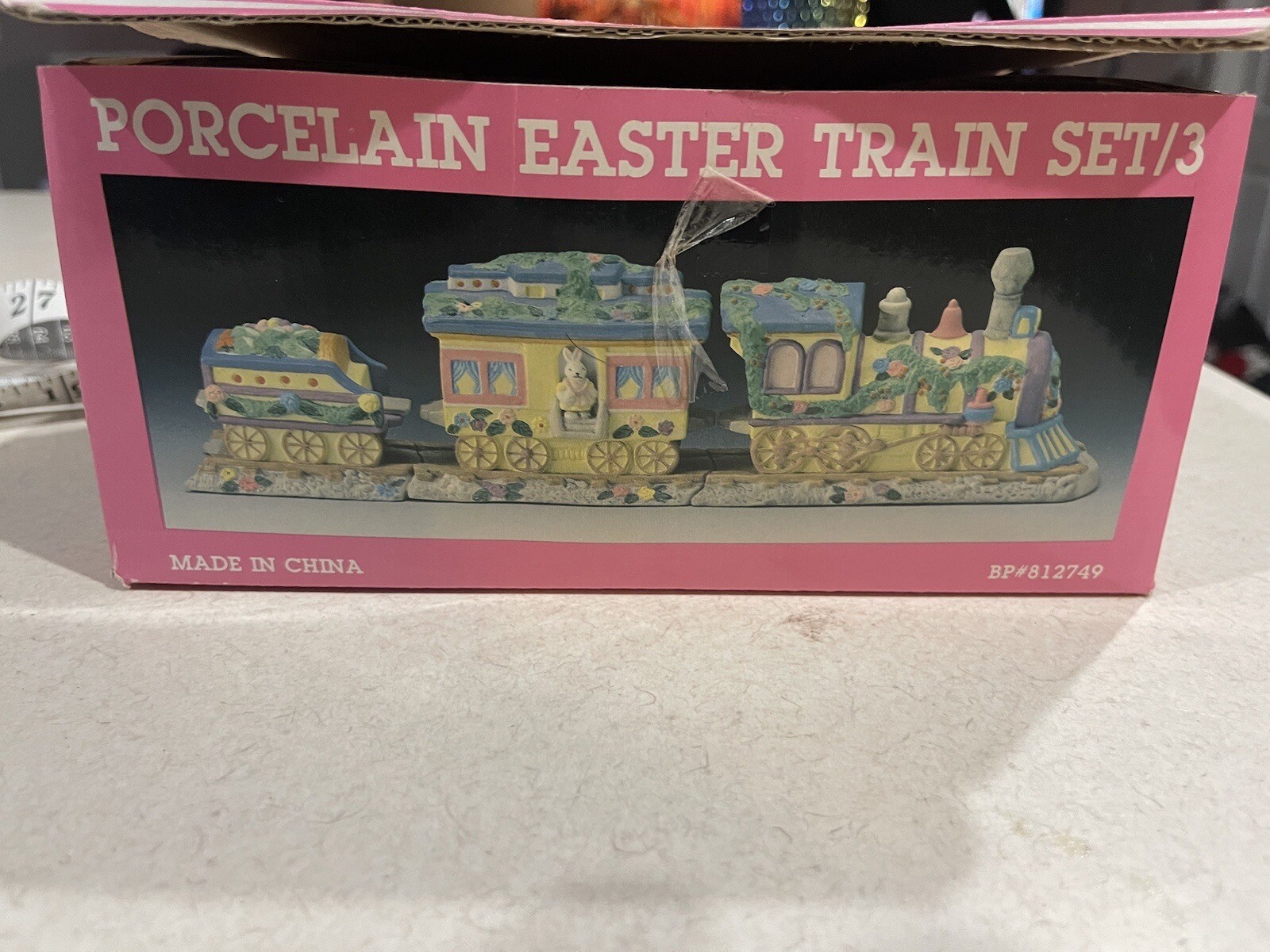 porcelain easter train set/3 | eBay