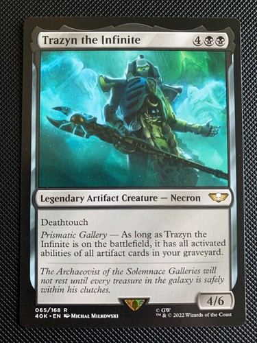 Trazyn the Infinite - Warhammer 40K Commander MTG | eBay Australia