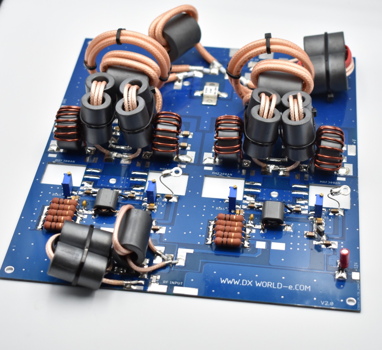 4x MRF300 LDMOS 1200W HF/6m AMPLIFIER 160-6m BOARD V2.0 | eBay