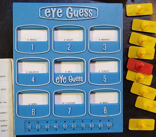 Vintage EYE GUESS BILL CULLEN'S NBC TV Milton Bradley board game NOT ...