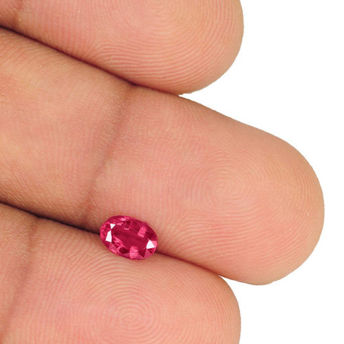 IGI Certified TAJIKISTAN Ruby 0.62 Cts Natural Untreated Rich Pinkish Red Oval | eBay