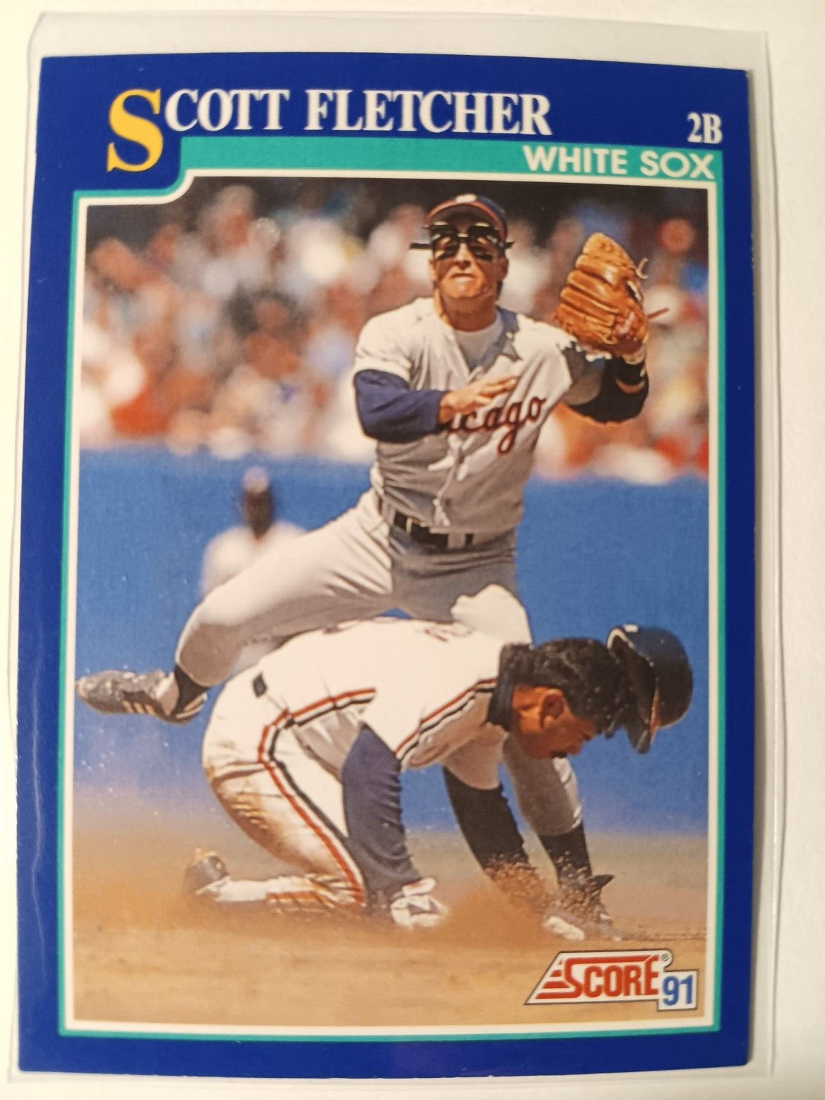 SCOTT FLETCHER CHICAGO WHITE SOX 1991 SCORE BASEBALL CARD #36 | eBay