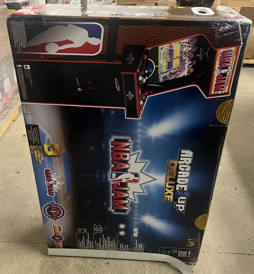Arcade1Up NBA Jam Deluxe 2-Player Control Panel Arcade Machine | eBay