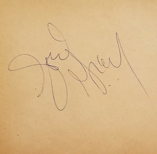 Joel Grey Actor Hand Signed Autograph 5.5" X 4.5" Index Card | eBay