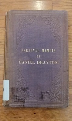 Personal Memoir By Daniel Drayton 1853 | eBay