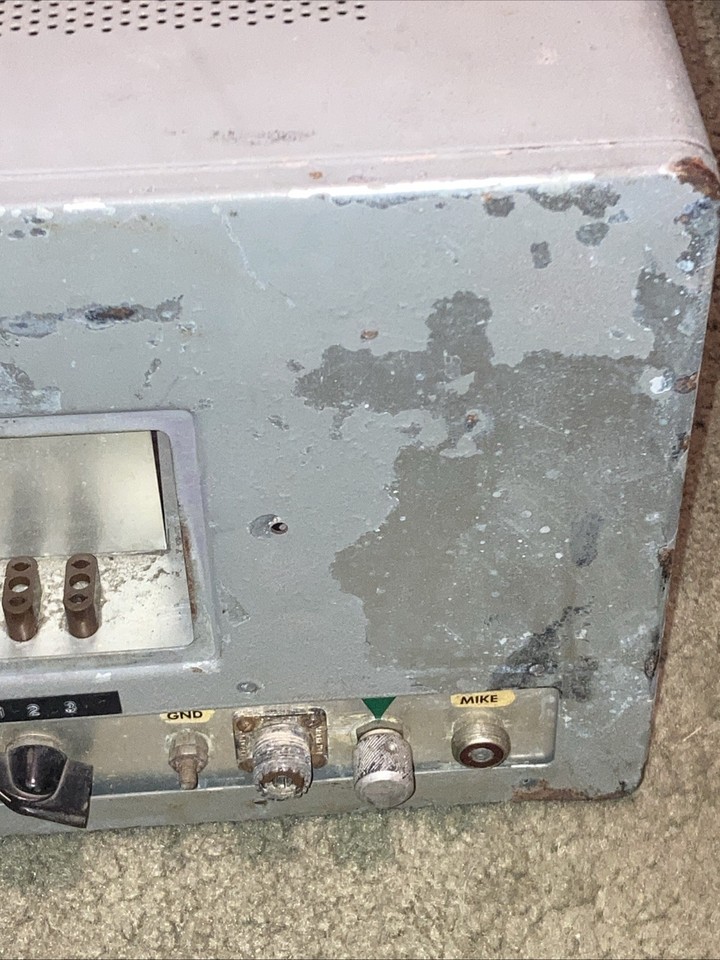 Heathkit Model DX-40 Transmitter Ham Radio Vintage w/ Heath Mullard C83 ...