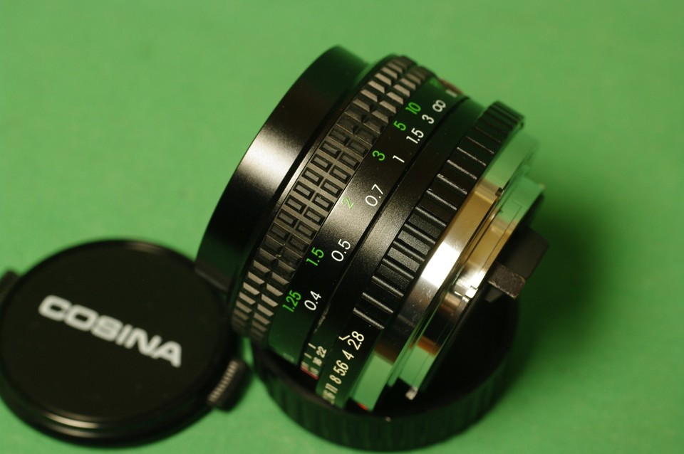 Cosina MC 28mm f/2.8 wide angle lens Pentax K-Mount Japan MINT Full ...