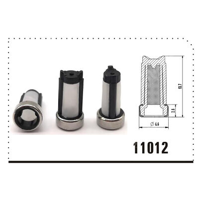 100 Pcs Fuel Injector Micro Basket Filter Fits Injector Repair Kit 6 ...