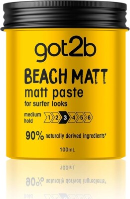Got2b Matt Paste Beach Matt 100ml, Matte Finish Hair, Hair Paste For ...