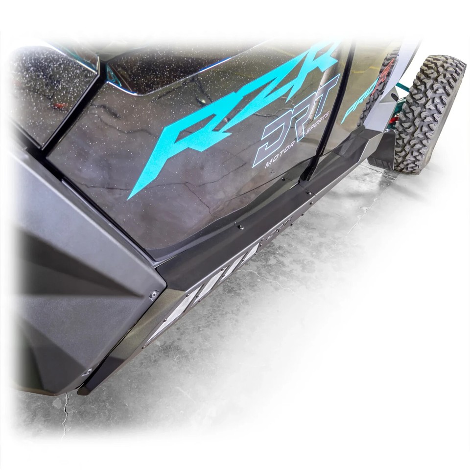 DRT Heavy Duty Rock Sliders Rails Polaris PRO SERIES RZR PRO XP S TURBO ...