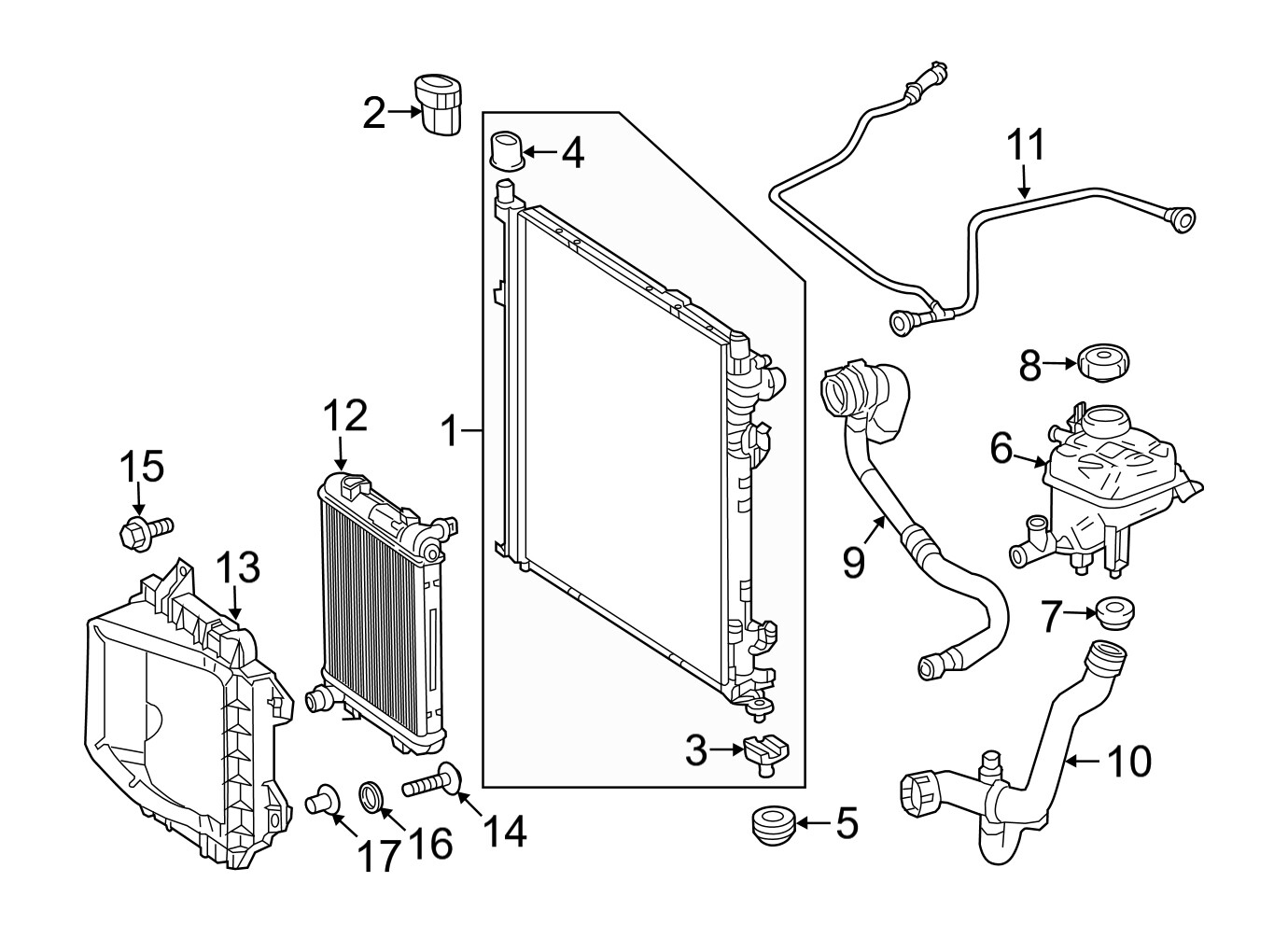 Genuine OEM Engine Coolant Overflow Hose for Mercedes 1665001591 | eBay