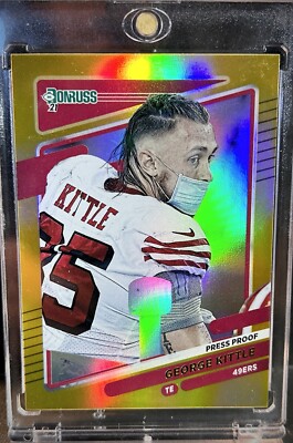 GEORGE KITTLE RARE GOLD REFRACTOR INVESTMENT CARD SP SAN FRANCISCO ...