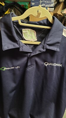 Qualcom Piquet Jr. #15 Race Team Navy Pullover | eBay