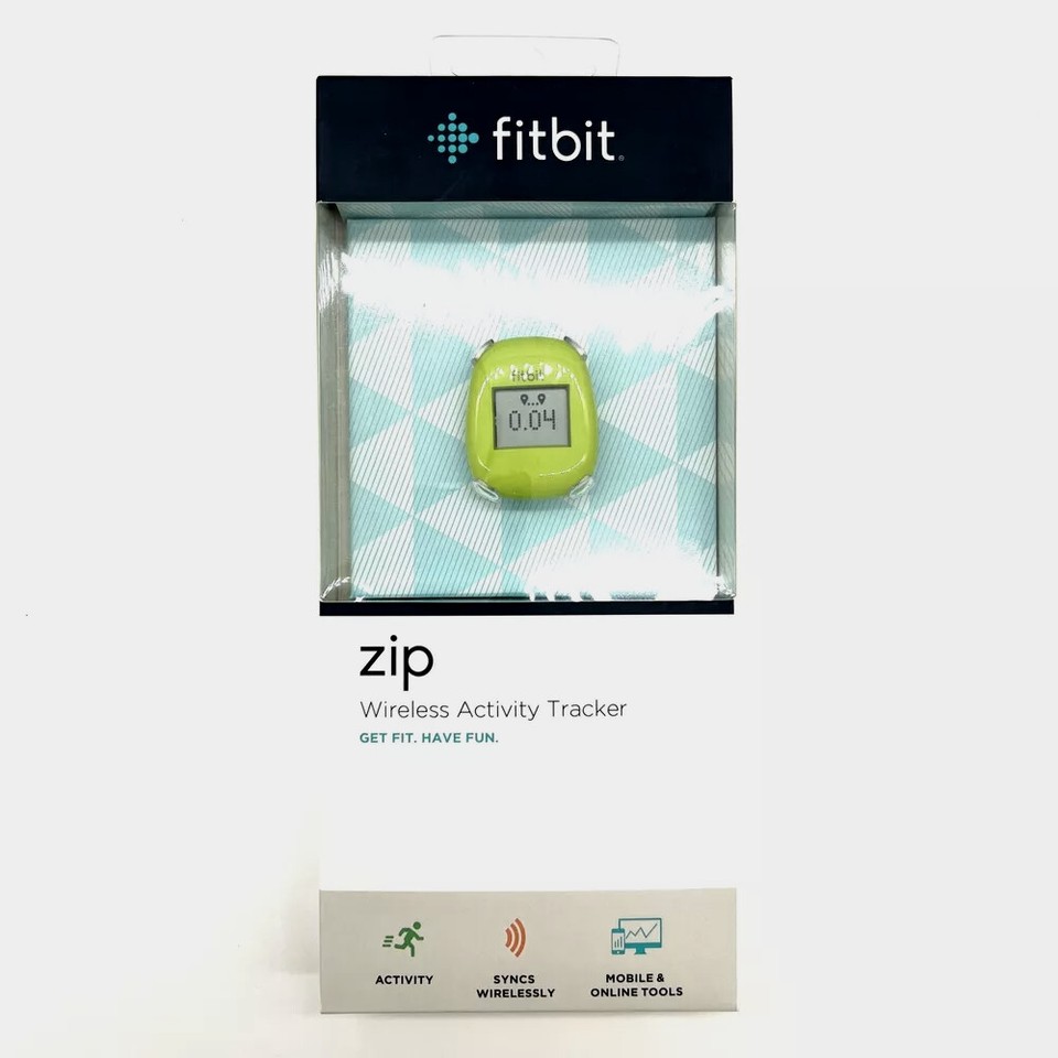 Genuine Fitbit Zip Wireless Activity Tracker Blue/ Black /Red/Green ...
