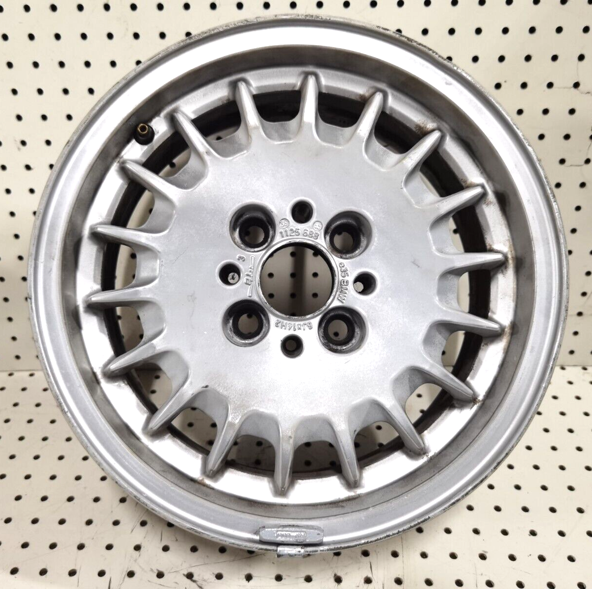 84-91 BMW E30 3-SERIES BOTTLE CAP FACTORY 14" WHEEL RIM 14x6 ET35 ...