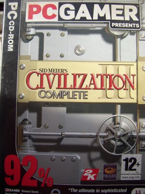 3 GAME PACK---SID MEIER'S CIVILIZATION COMPLETE III---STRATEGY GAMES ...