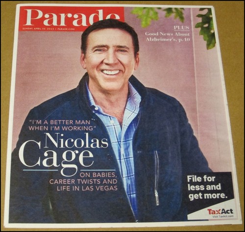 4/10/2022 Parade Newspaper Nicolas Cage The Unbearable Weight of ...
