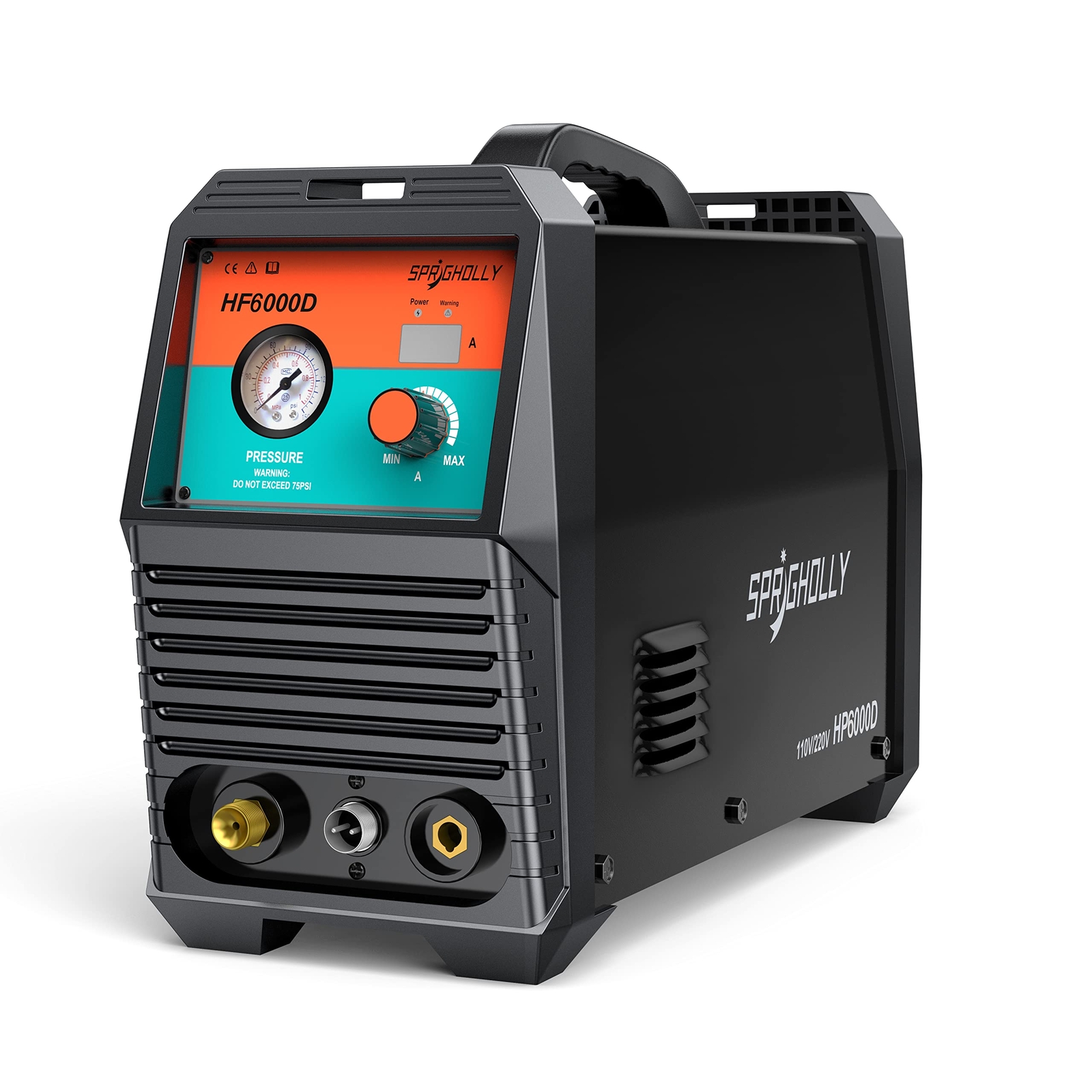 Plasma Cutting 60A Dual Voltage 110V/220V IGBT Inverter Metal Cutter 3/ ...