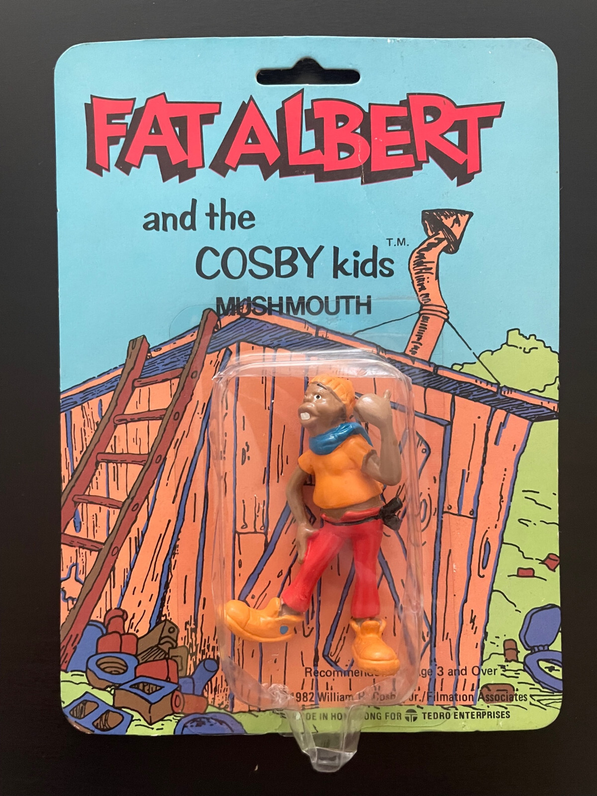 Vintage 1982 Tedro Fat Albert and the Cosby Kid "MushMouth" Figure ...
