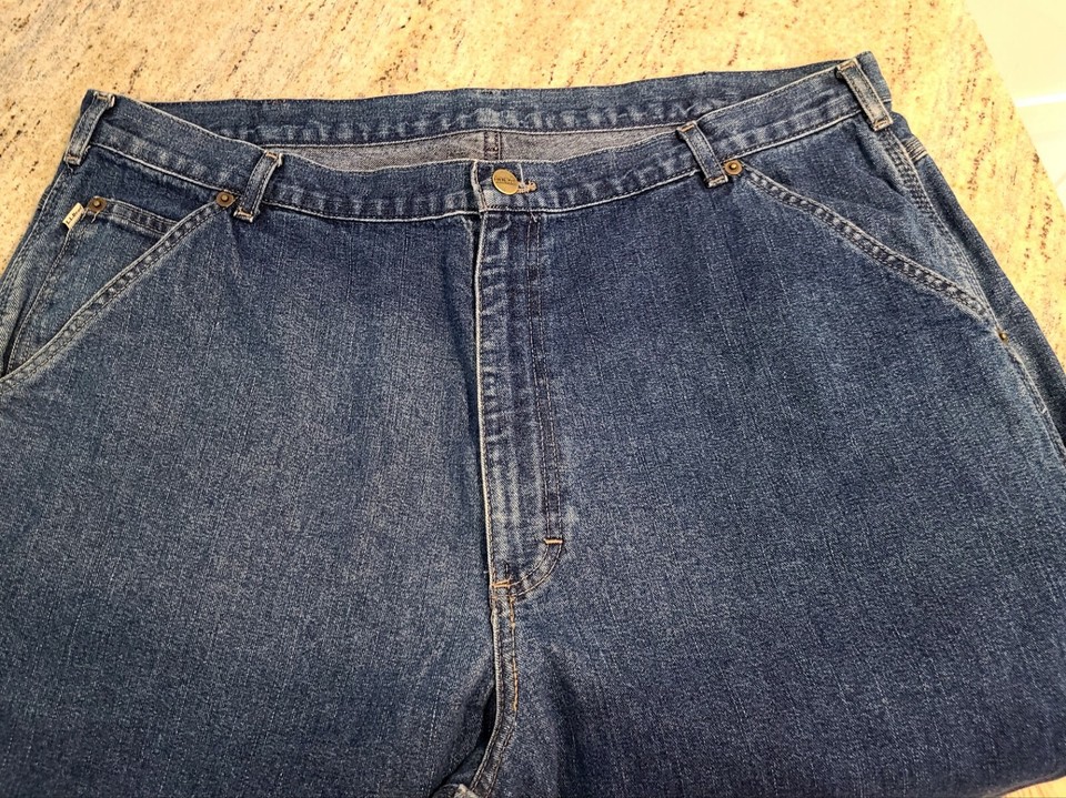 LL Bean Carpenter Pants Jeans. Men's 40x 34 (hemmed to 30.5 inseam ...