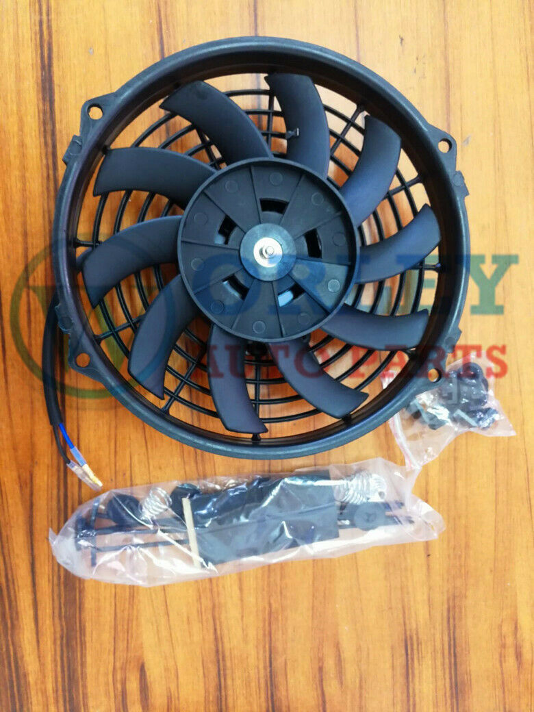 QLD Universal 9 inch 12V volt Electric Cooling Fan Thermo Fan ...