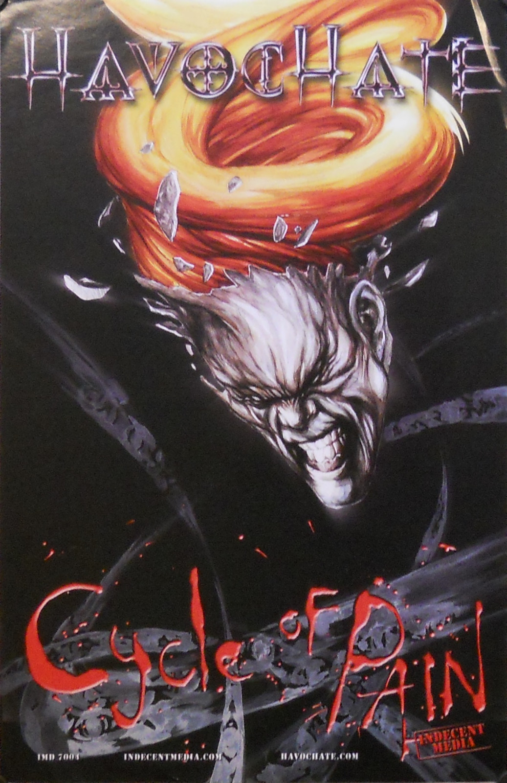 HAVOC HATE, CYCLE OF PAIN POSTER (E5) | eBay