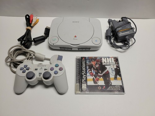 Sony PlayStation 1 PS1 Slim PSone Console Bundle with OEM Controller ...