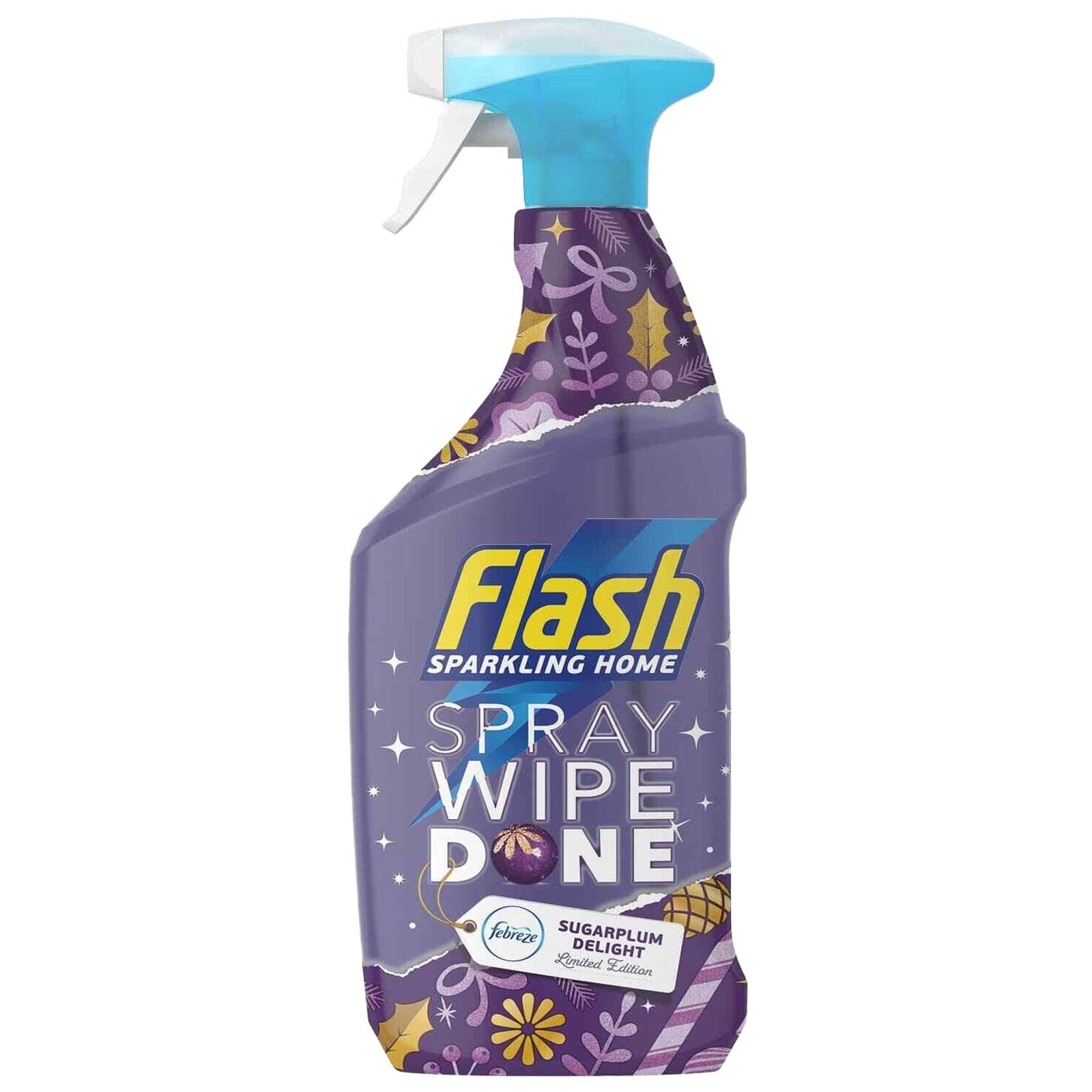 FLASH SPRAY WIPE DONE SPARKLING MULTI SURFACE CLEANER 800ML SELECT YOUR ...