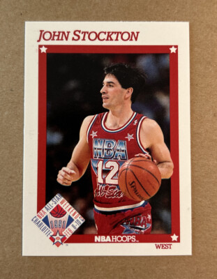 1991-92 NBA Hoops #271 John Stockton Basketball Card | eBay
