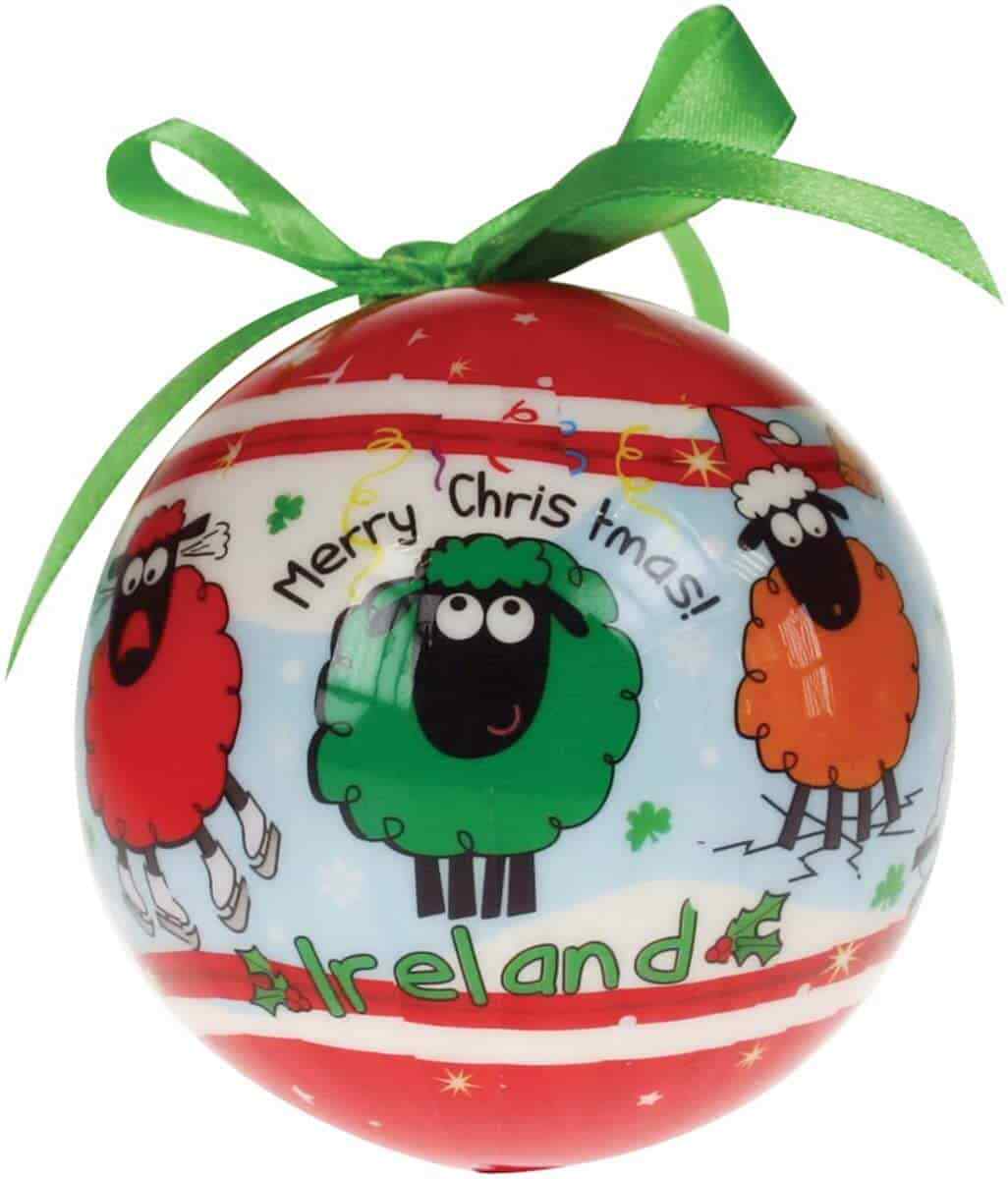 WACKY WOOLLIES COLORFUL SHEEP IRISH CHRISTMAS ORNAMENTS | eBay