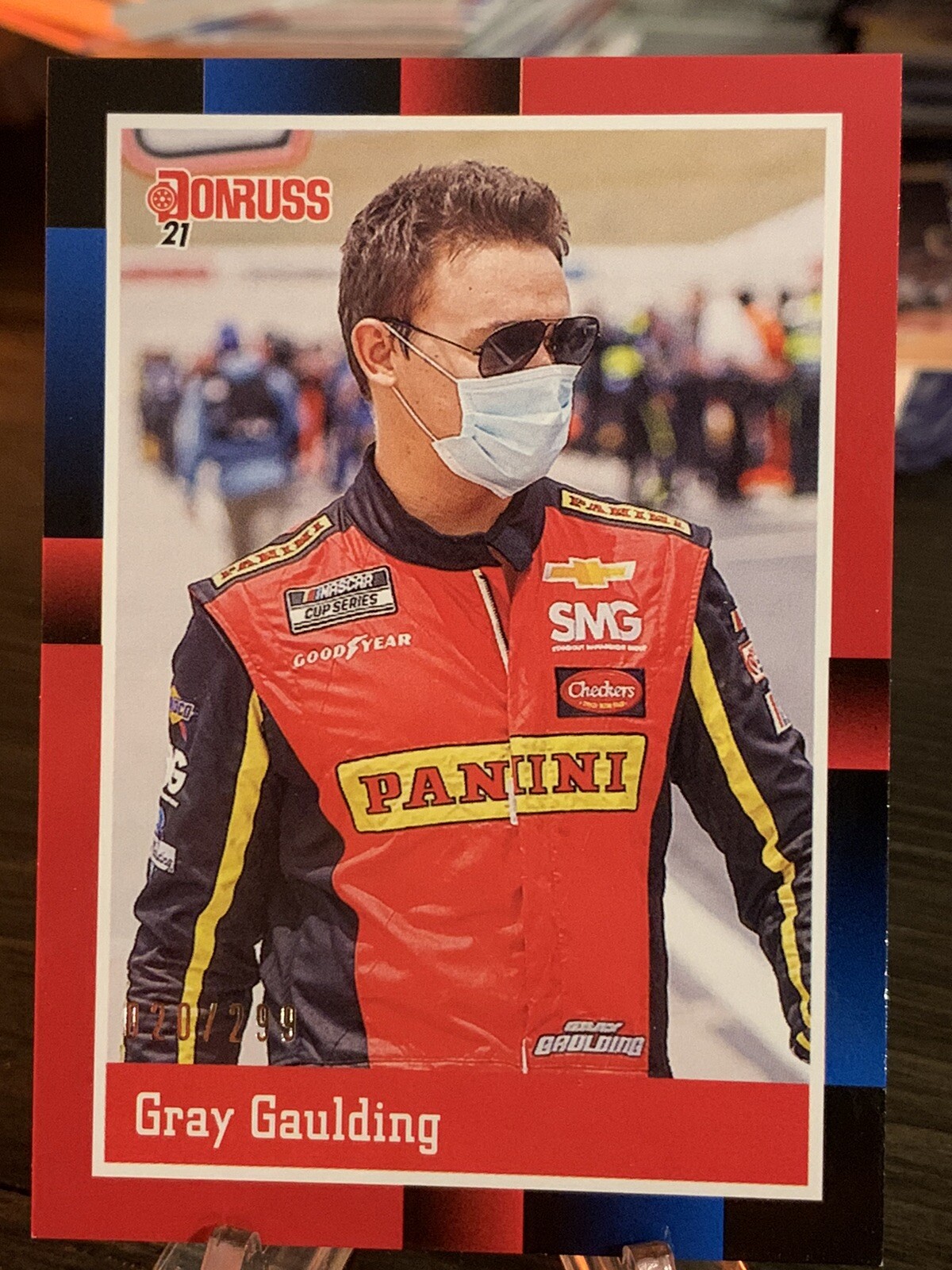 2021 Donruss Racing Red Parallel Retro 1988 #143 Gray Gaulding /299 | eBay