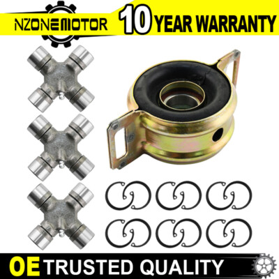 Driveshaft Bearing & Spicer U-Joints Set for Toyota Tacoma 2005-2015 ...