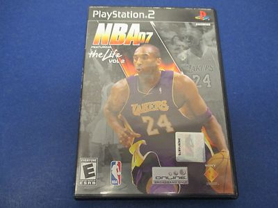 PlayStation 2, NBA 07 The Life Vol 2,Rated E,True Simulation Featuring ...