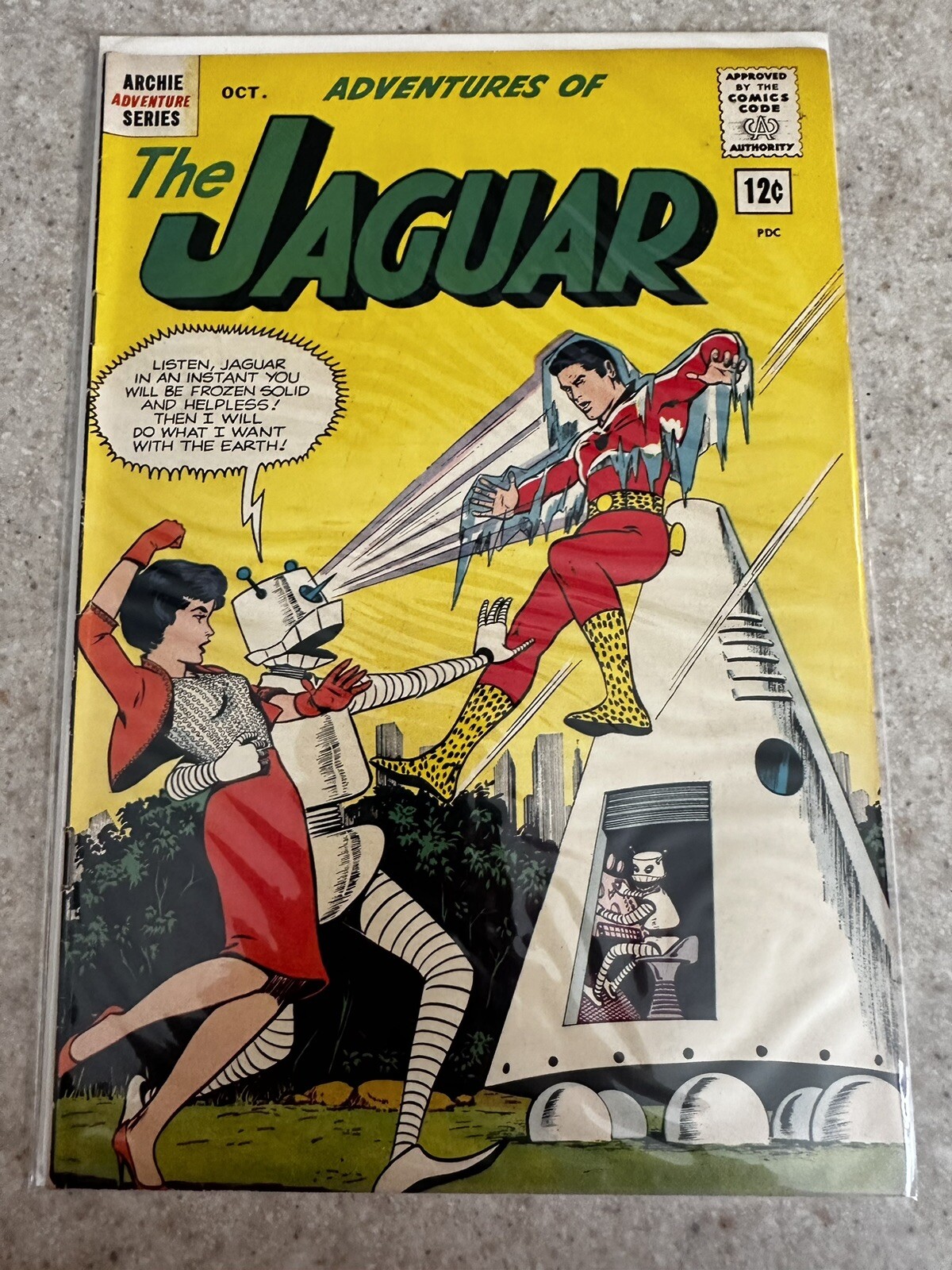 Adventures Of The Jaguar #9 1962 Archie Comic G-VG | eBay