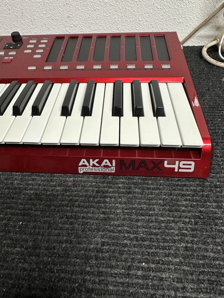 AKAI PROFESSIONAL MAX 49 USB/MIDI/CV Controller Keyboard | eBay