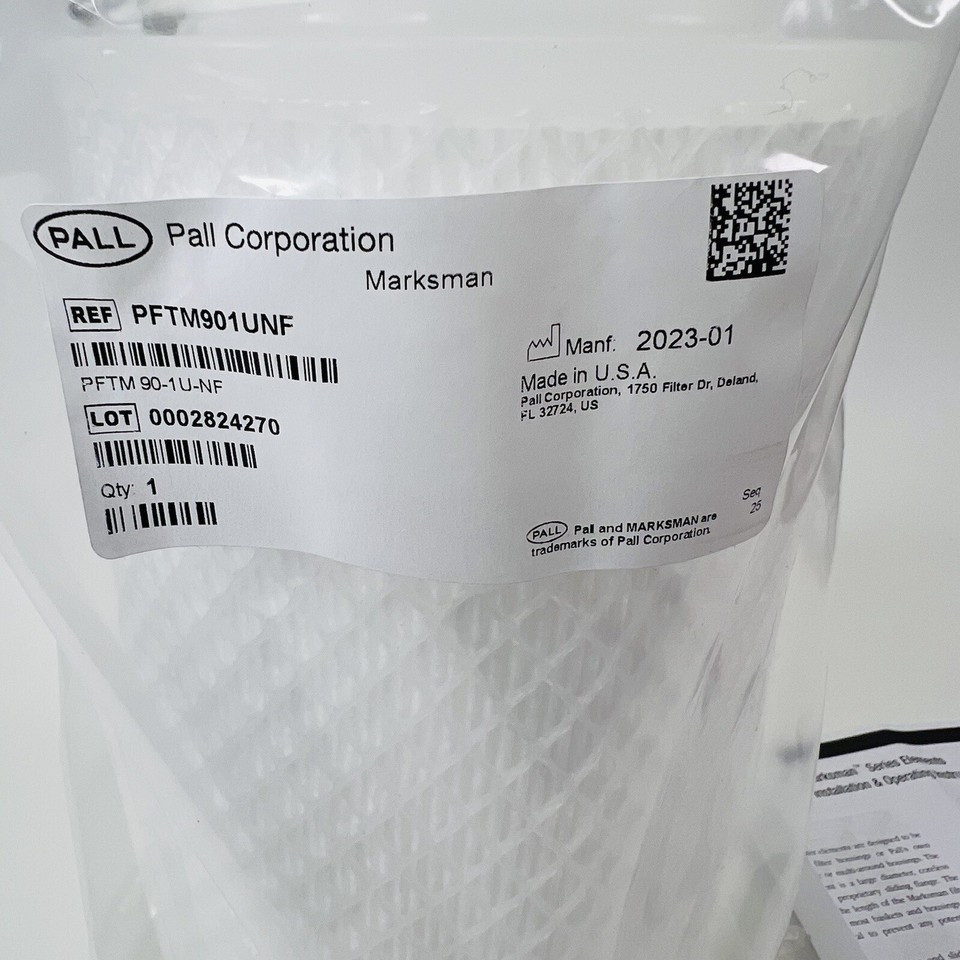 Pall Corp PFTM 90-1U-NF Marksman Series Filter Element | eBay