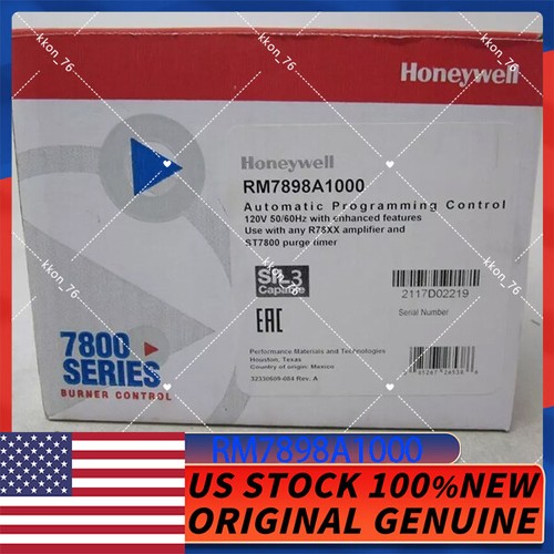 1PC Honeywell RM7898A1000 Burner Control Brand New Expedited Shipping ...