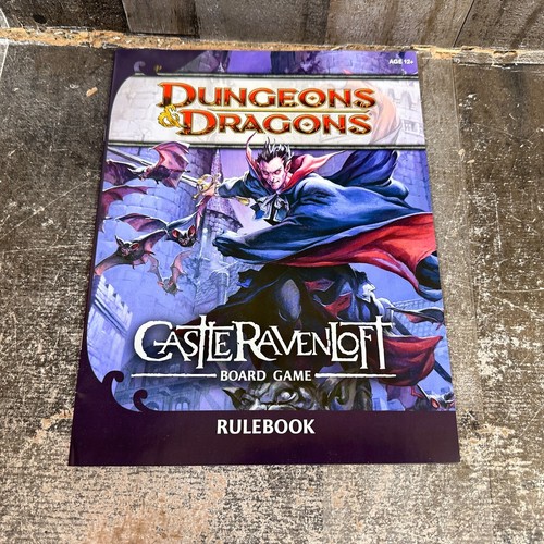 D&D Dnd Castle Ravenloft Rpg Rulebook Only Board Game Book Guide | eBay