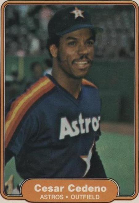 1982 Fleer - Cesar Cedeno #213 for sale online | eBay