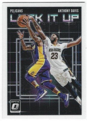 ANTHONY DAVIS 2018-19 DONRUSS OPTIC LOCK IT UP PELICANS K2 | eBay