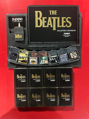 Beatles zippo lighter limited edition set of 8 | eBay