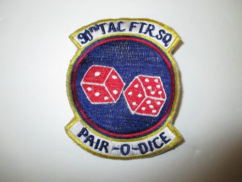 e0184 Vietnam US Air Force 90th Tactical Fighter Squadron Pair O Dice ...