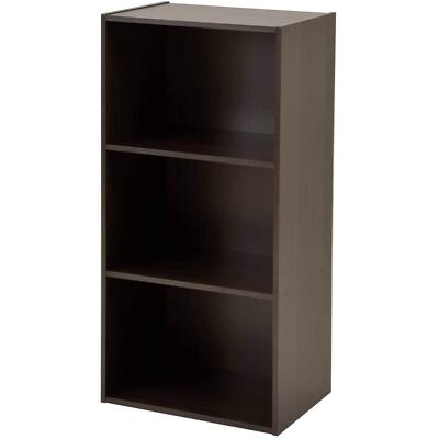 Yamazen GCB-3 (DBR) 3 Tier Color Box Dark Brown | eBay