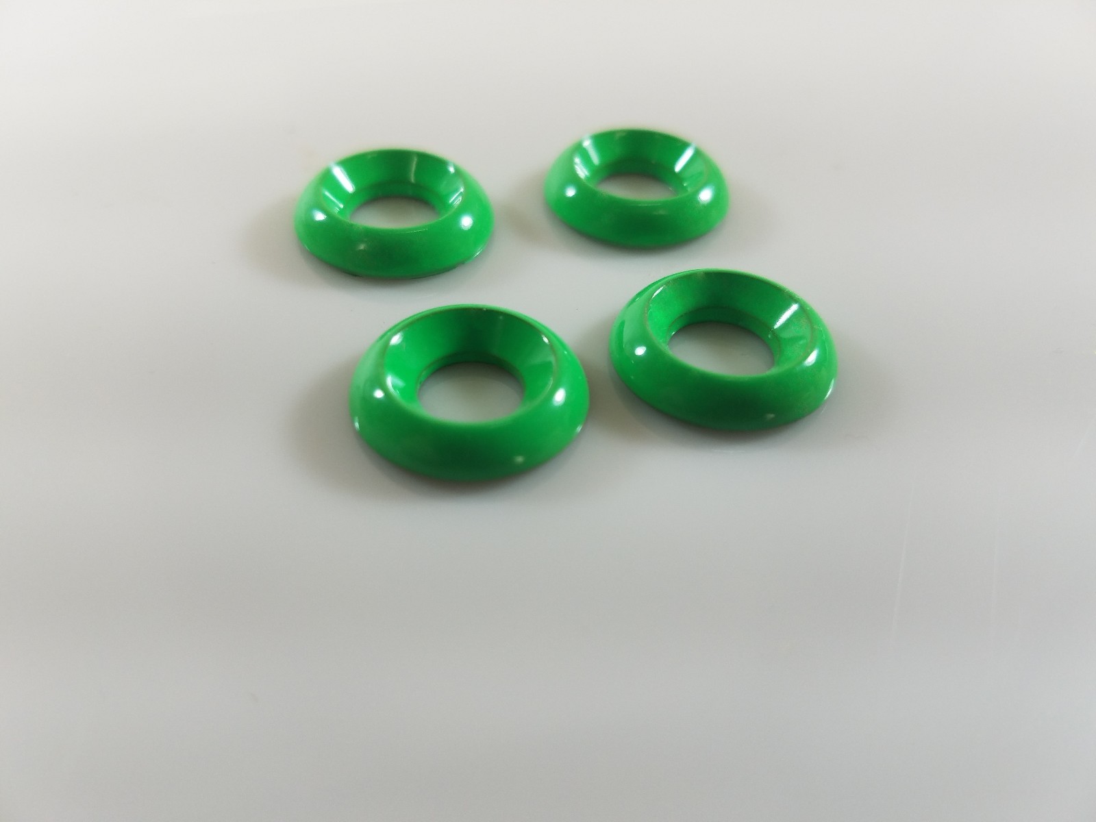 Billet Brass Neon Green Neck Ferrules fits Ibanez RG Jem AANJ guitars ...