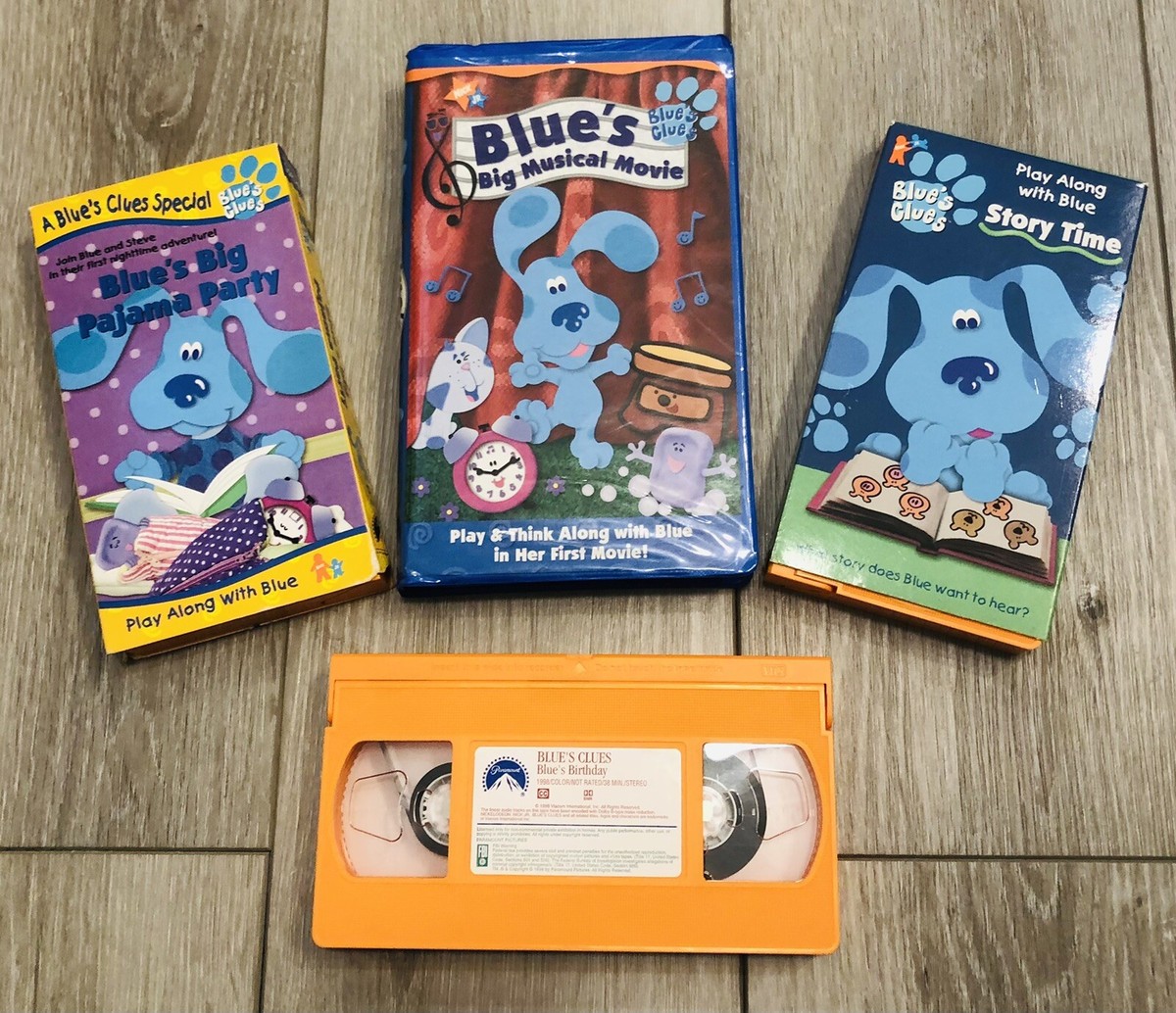 Blues Clues Credits Vhs