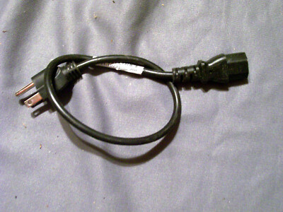POWER CORD 18+ INCHES LONG WELL SHN WS-001F E115330 | eBay