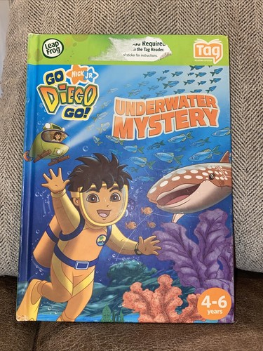 Go Diego Go! Underwater Mystery Leap Reader Tag Book Hardcover ...