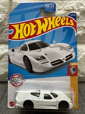 Hot Wheels HW Turbo 4/10 Nissan R390 GT1 64/250 Ryu's Rides White HW ...